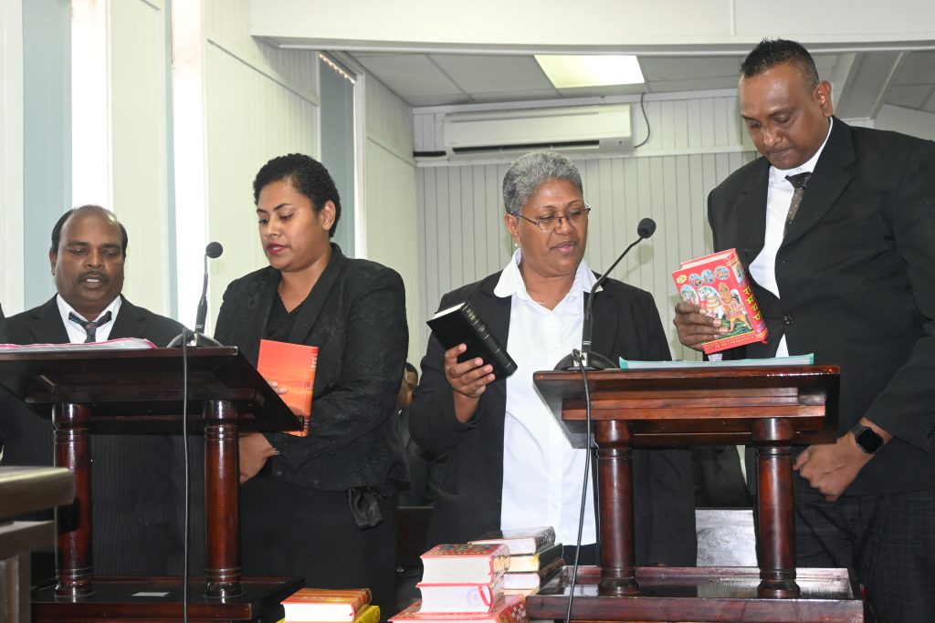 Justices of the Peace Sworn In at High Court, Suva - Ministry of Justice